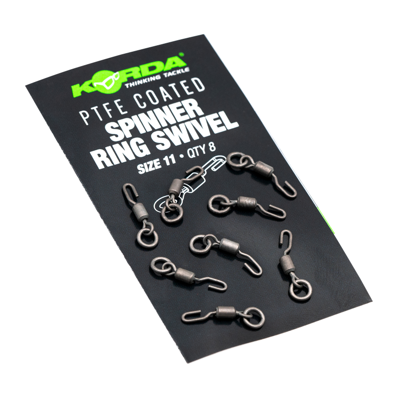 Obratlík s krúžkom na Ronnie Rig - Korda PTFE Spinner Ring ...