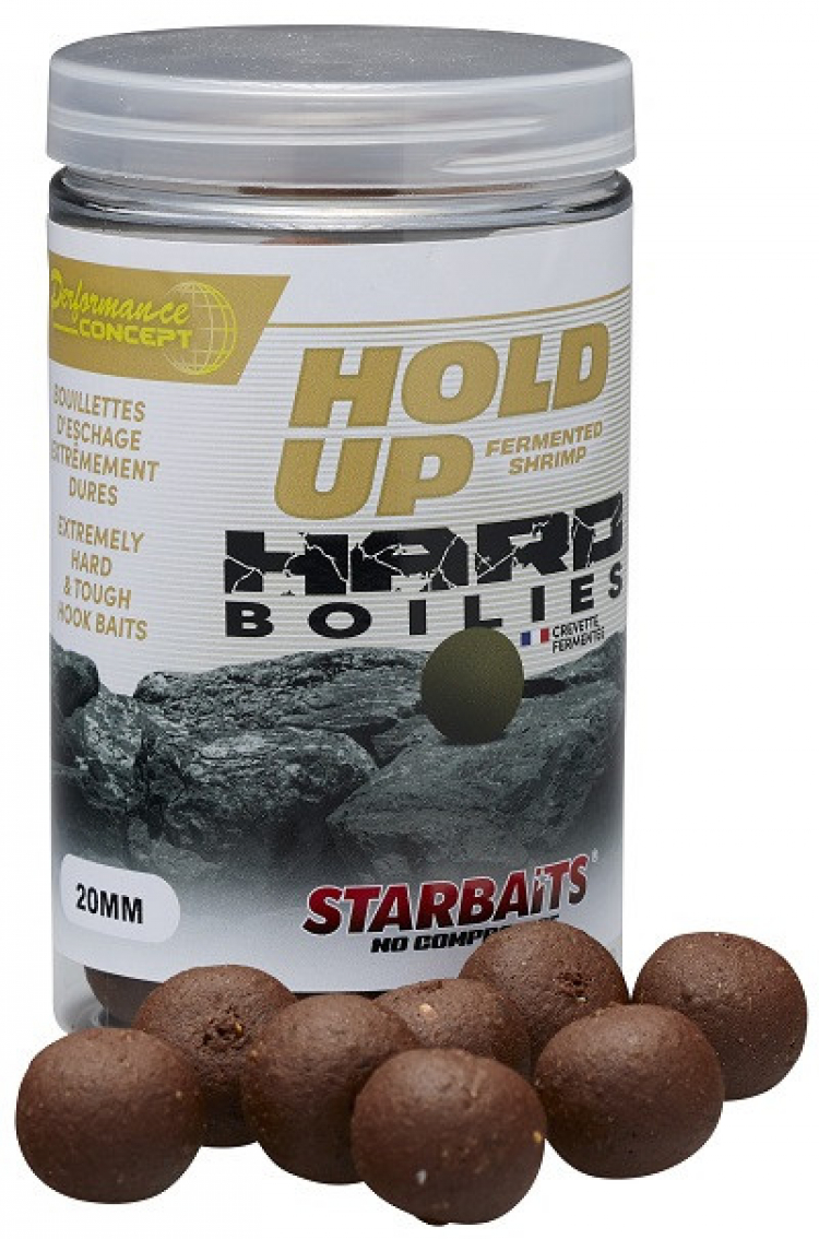 Starbaits Hold Up Fermented Shrimp Hard Boilies 200g